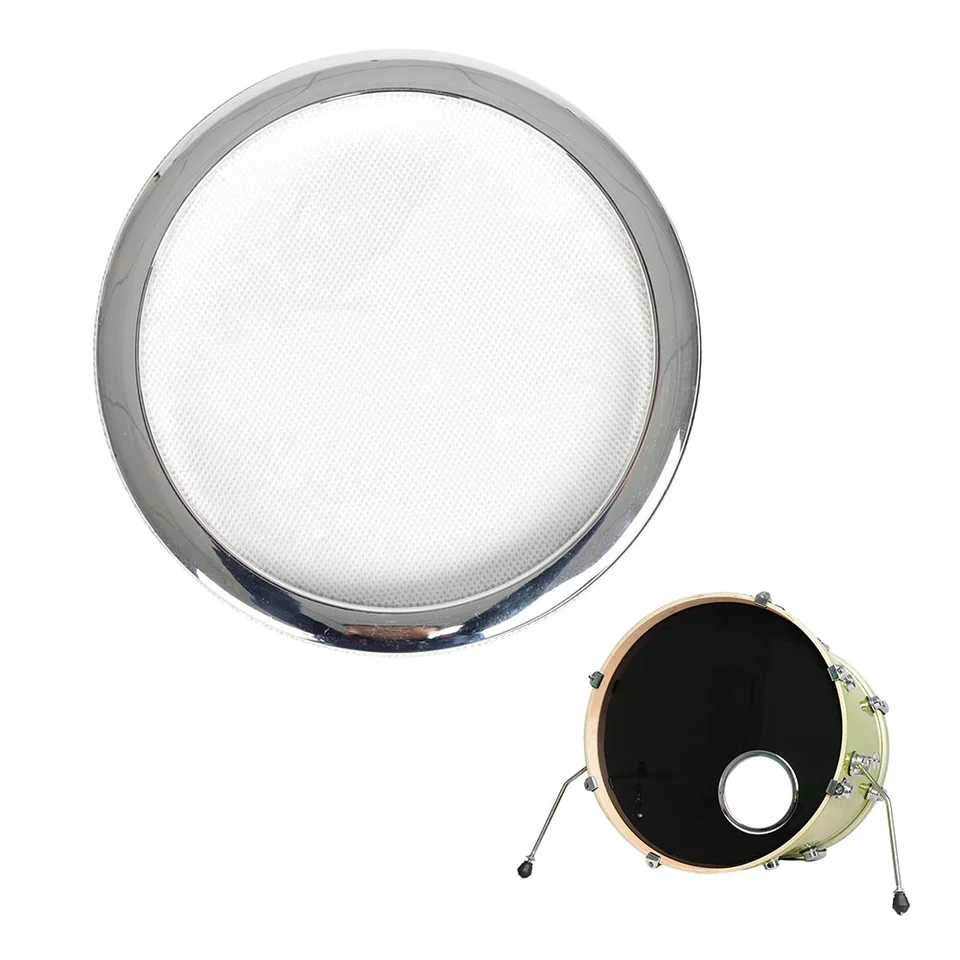 Simmons Drum Amp Bass Drum Enhancer Drumhead Protector And Sound ...