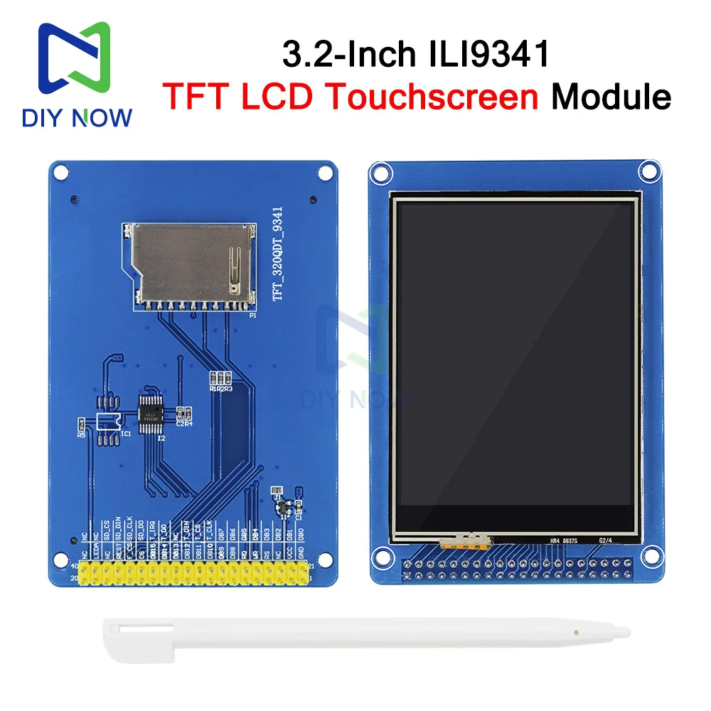 320*240 3.2-inch Resistive touch screen ICXPT2046 module TFT LCD color ...
