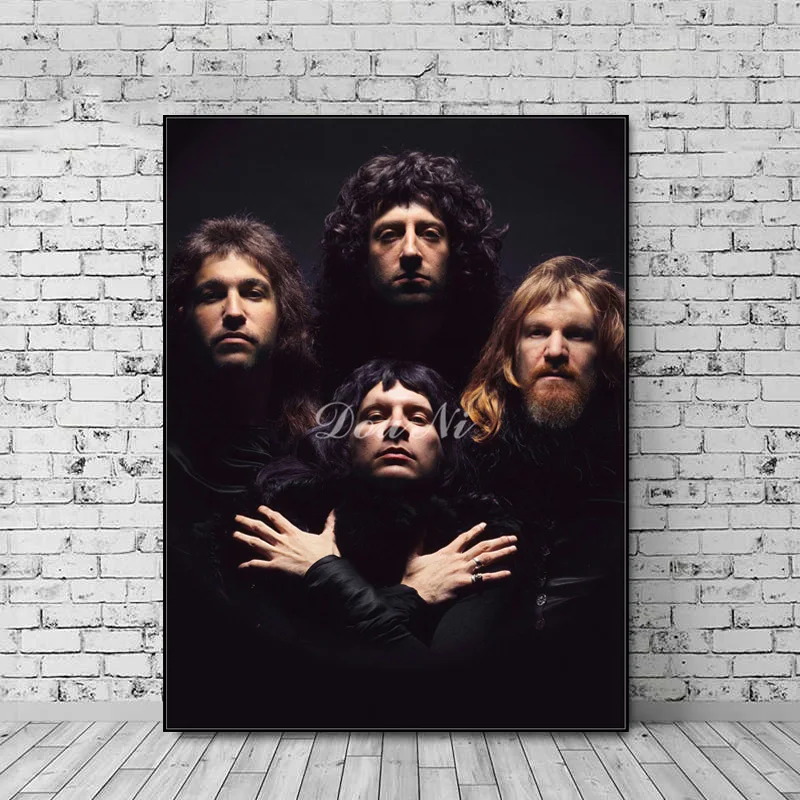 Queen Band Poster Queen Band Music Kraft Paper Poster Freddie Mercury