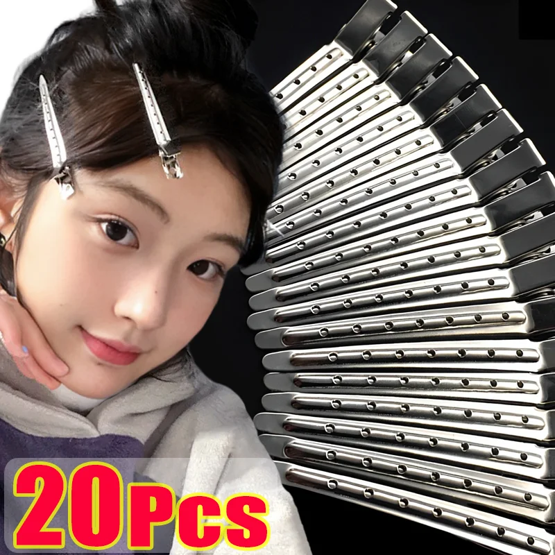 Hair-Care-Clips-Stainless-Steel-Hairdressing-Sectioning-Hairpins-for ...