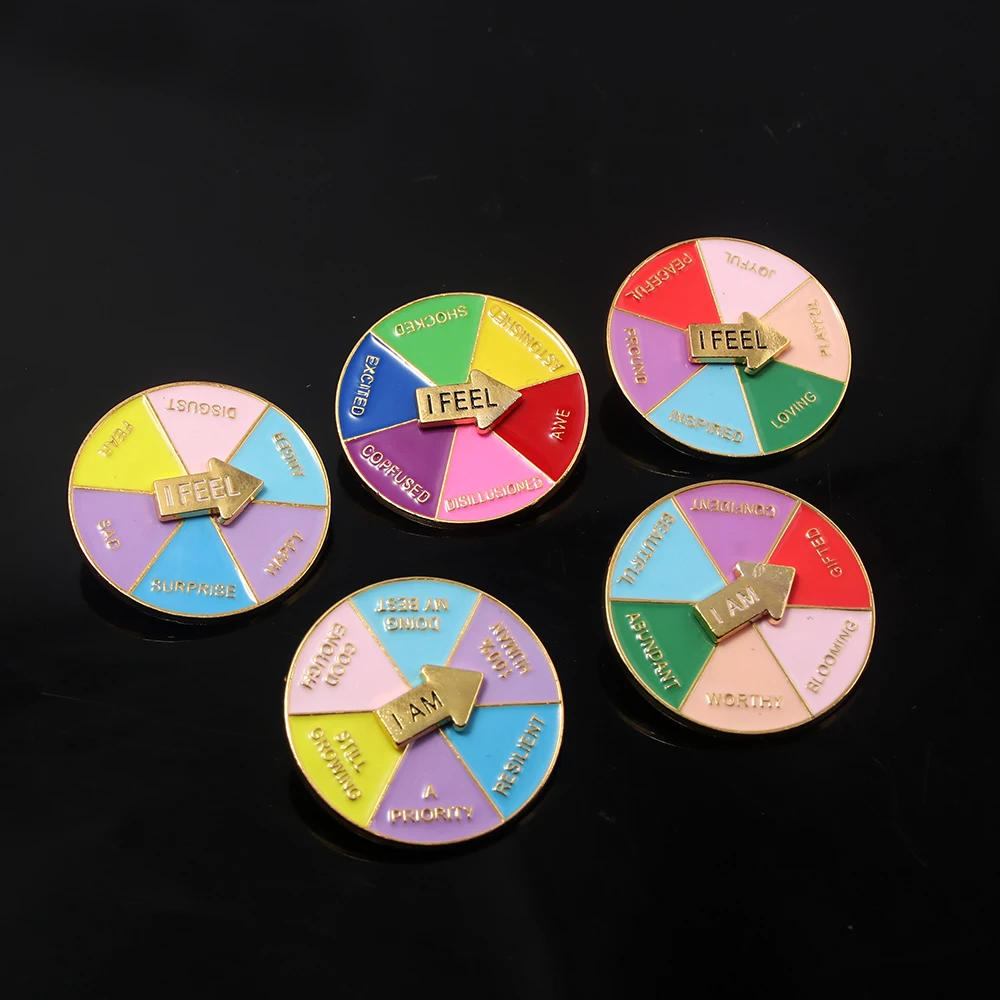 Spinning-Color-Enamel-Mood-Pin-Novelty-Rotatable-Palette-Brooch-Color ...