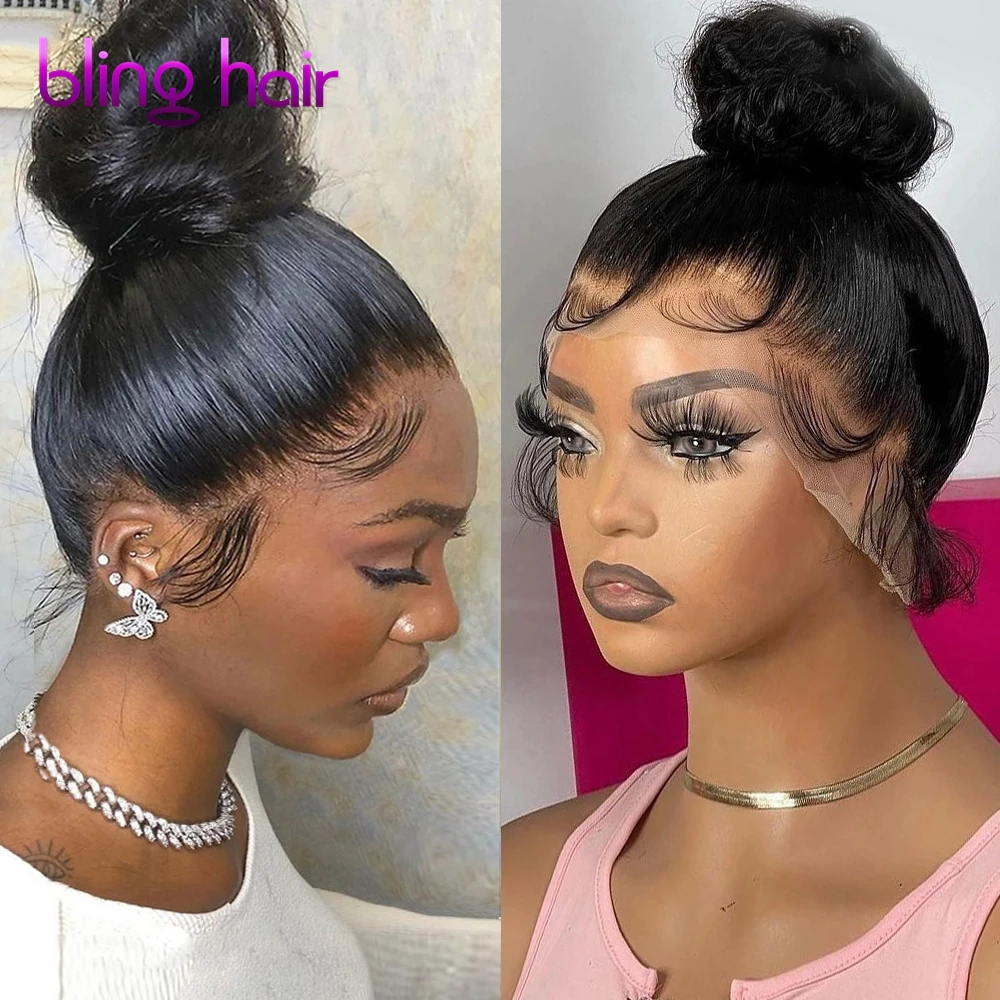 32-36-Inch-Bone-Straight-Transparent-13X4-360-HD-Lace-Frontal-Human ...