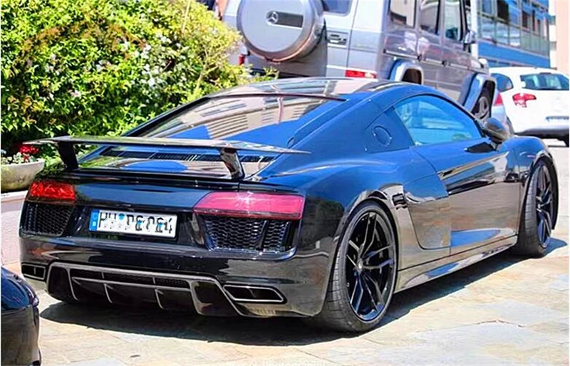 REAL FORGE CARBON FIBER SPOILER For Audi R8 V8 V10 GT 2017 2018 2019 ...
