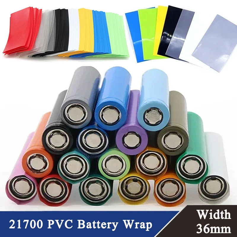 25-2000pcs-21700-Lipo-Battery-Wrap-PVC-Heat-Shrink-Tube-78x36mm-Precut ...