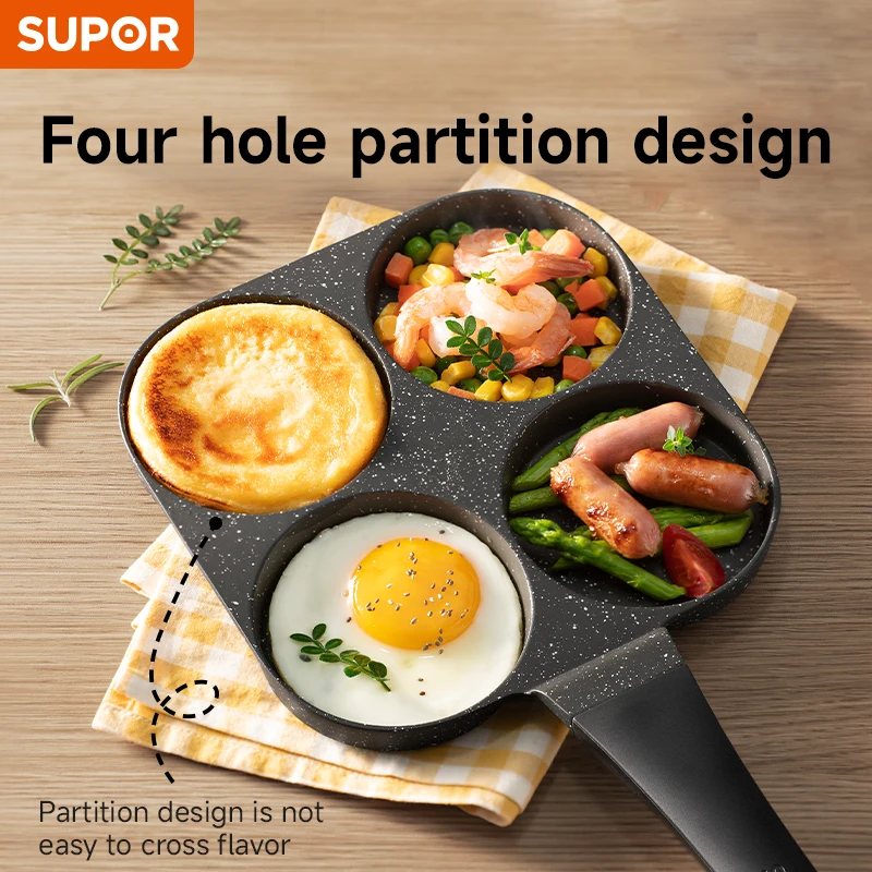 SUPOR-Egg-Frying-Pan-Nonstick-Pancake-Pans-4-Cups-Cookware-Pancake-Pan ...
