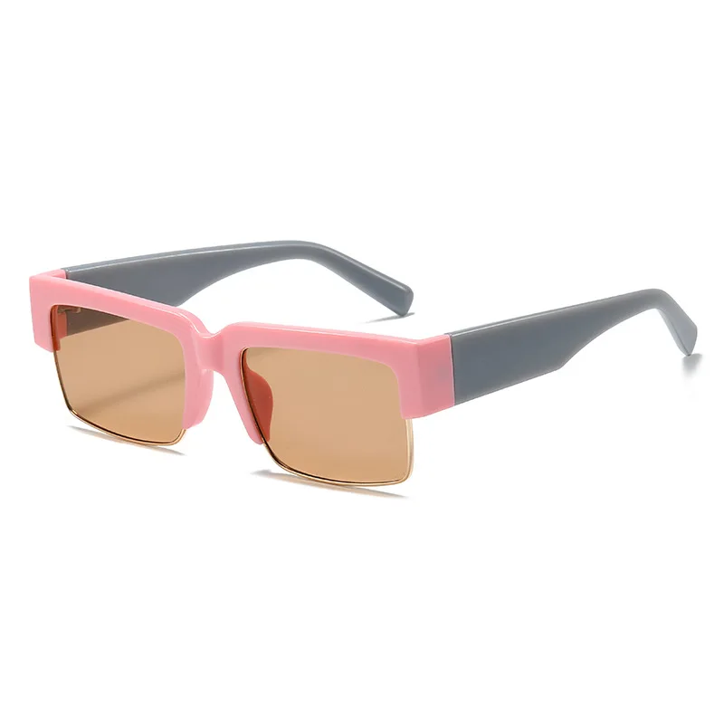 Small-New-Half-Square-Sunglasses-Women-Fashion-Vintage-Shades-Men-Brand ...