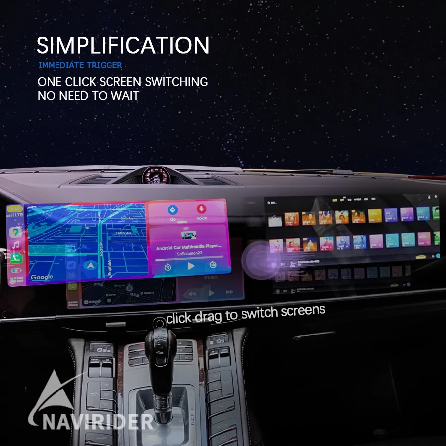 Carplay-Voor-Porsche-Panamera-970-Ge-pgraded-Interactieve-Dual-Screen ...