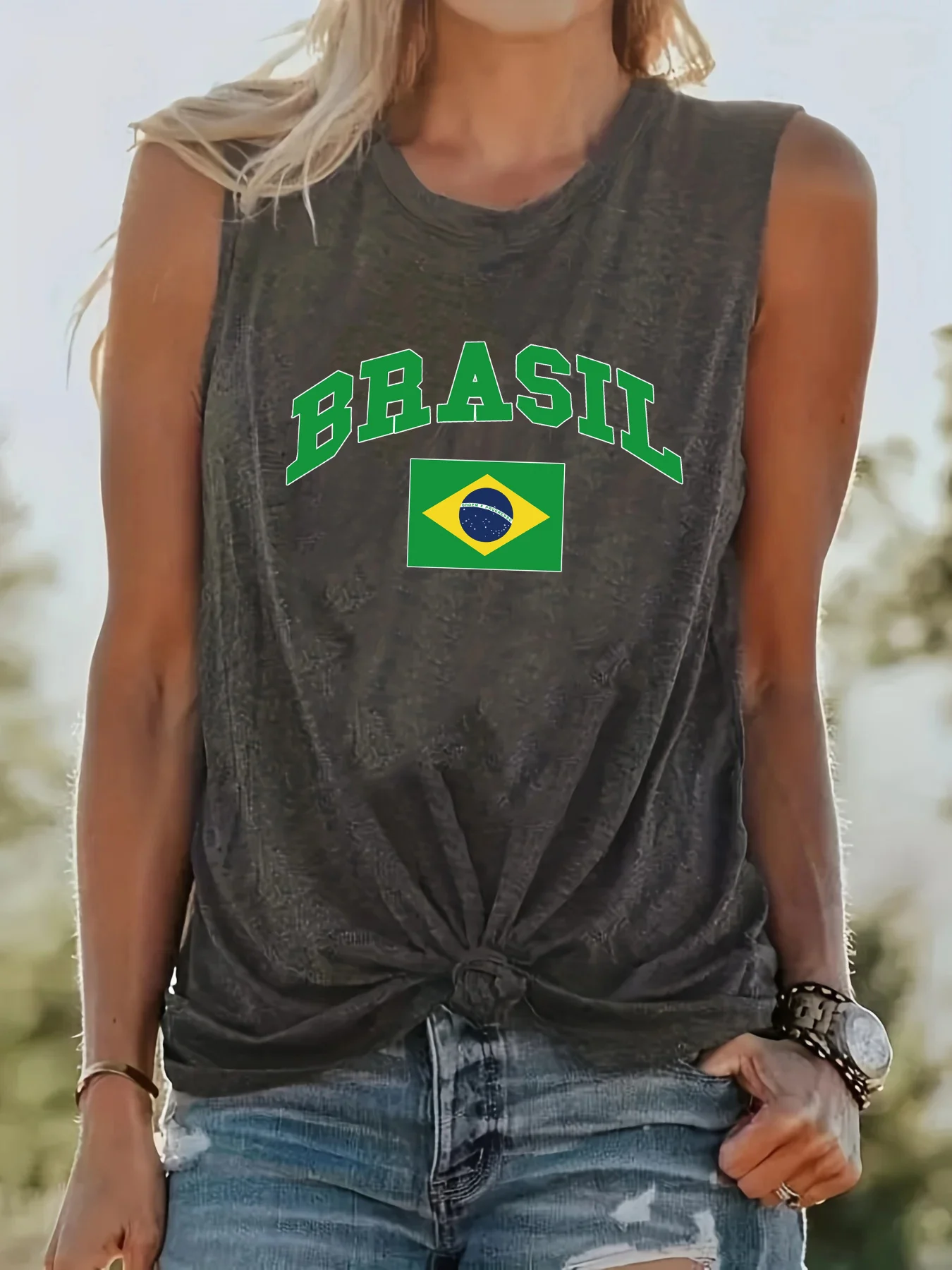 Women-s-Summer-BRASIL-Pattern-Print-Large-Casual-Round-Neck-Sleeveless ...