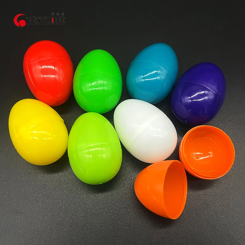100Pcs-42-60mm-1-6-2-3Inch-Plastic-Easter-Eggs-Decoration-Empty-Toy ...
