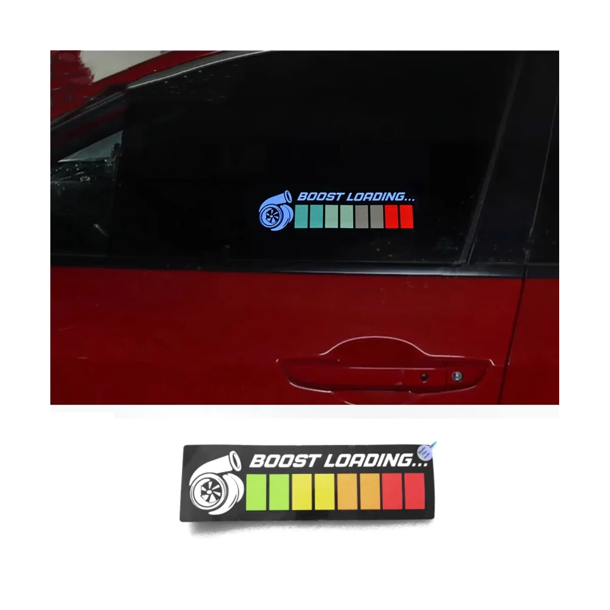 Boost Loading Rpm Sticker