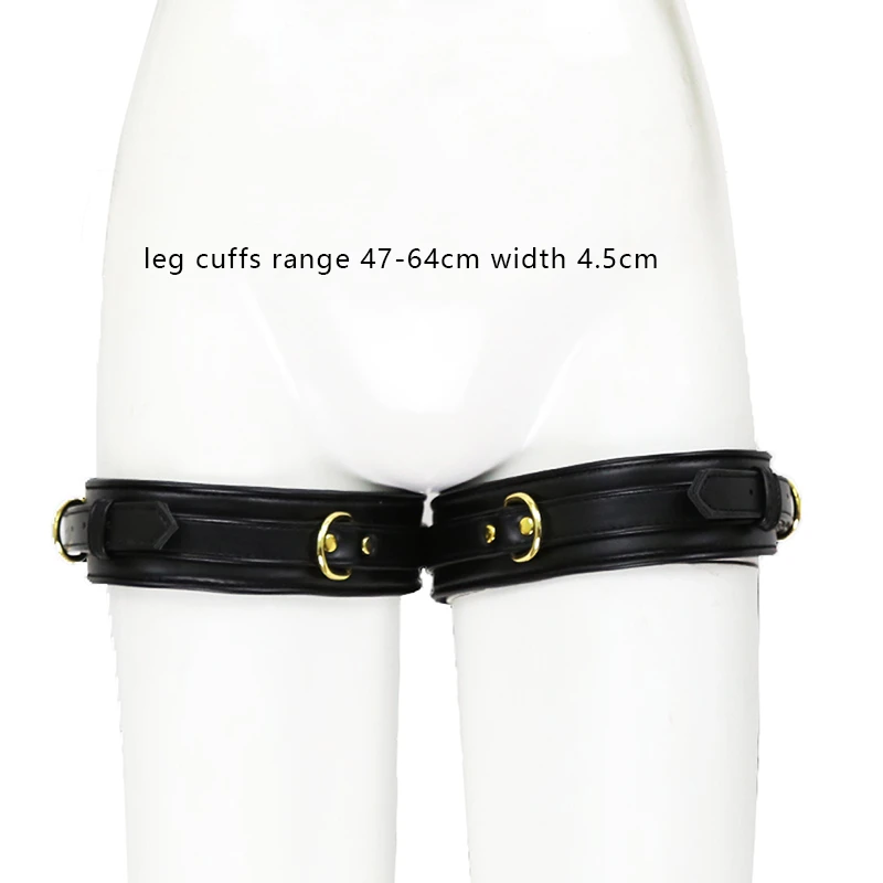 Puppy-play-PU-Leather-SM-Toys-Thigh-Cuffs-Restraints-Bondage-Sex-Toys ...