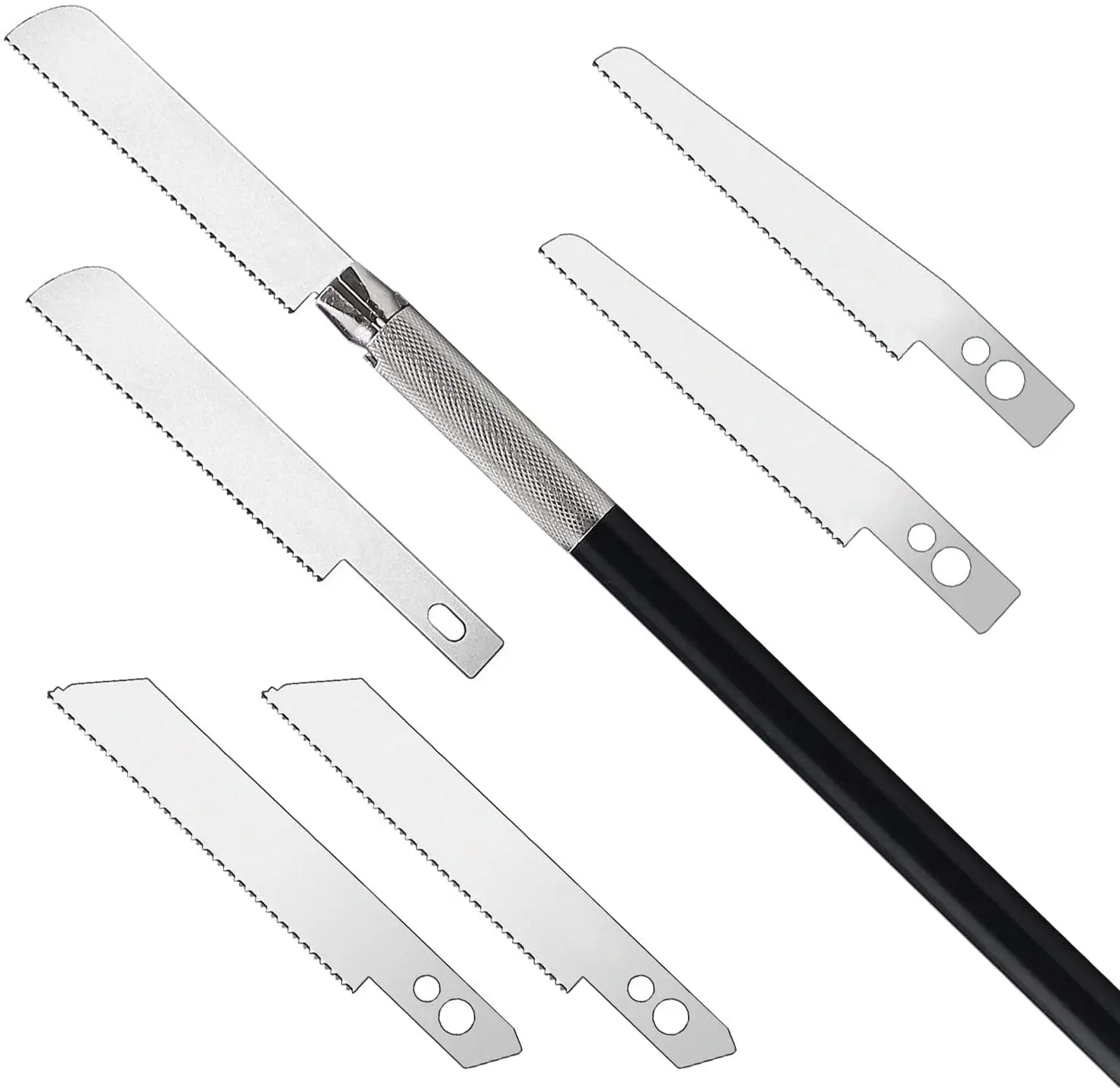 Joystar Mini Hand Saw Model Craft Tools With 6 Pieces Blades Modelling ...