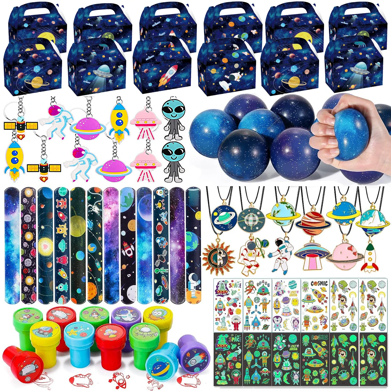 84pcs-Space-Party-Favors-Space-Party-supplies-Box-Stress-Balls-Glow-In ...