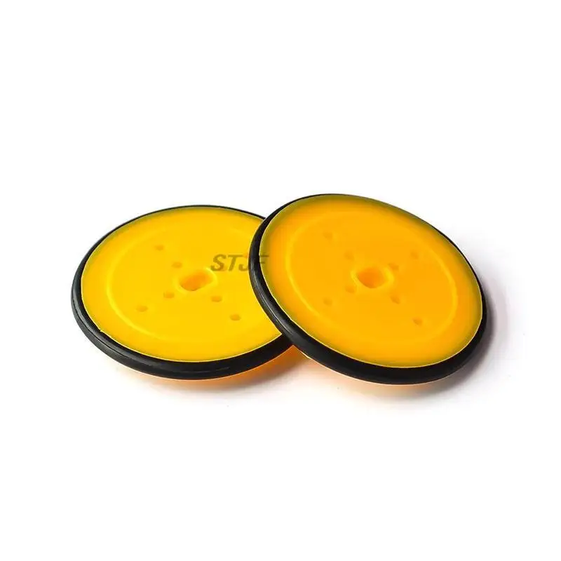 10pcs-410-rubber-wheels-robot-tires-TT-motor-robot-intelligent-car ...