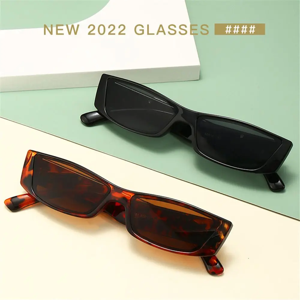 Women-s-Fashion-Narrow-Street-Eyewear-Retro-Sun-Glasses-Small-Rectangle ...