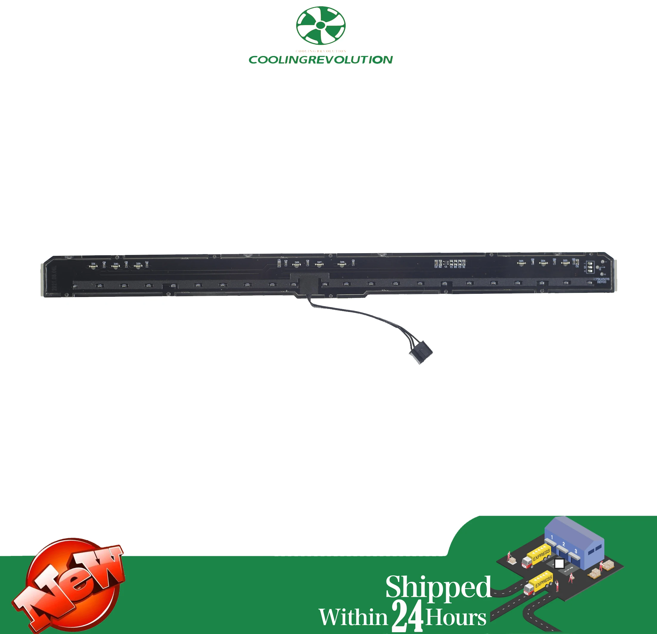 CPBG05076-RGB-Video-Card-Light-Strip-3-Wire-4-Pin-For-ASUS-ROG-STRIX ...