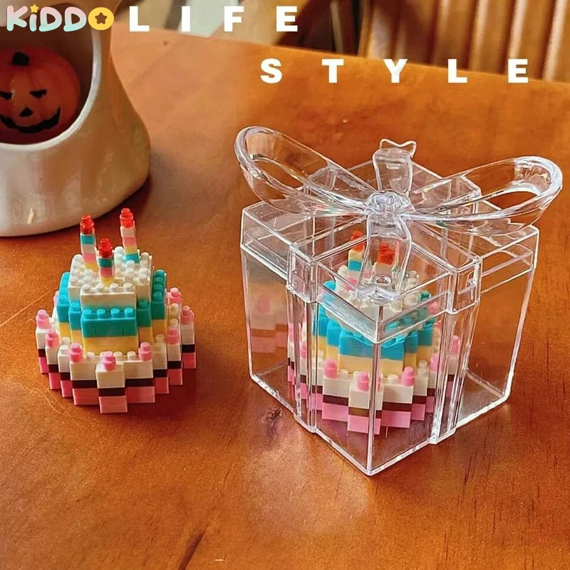 Bloques-de-construcci-n-de-pastel-de-cumplea-os-juego-nico-e ...