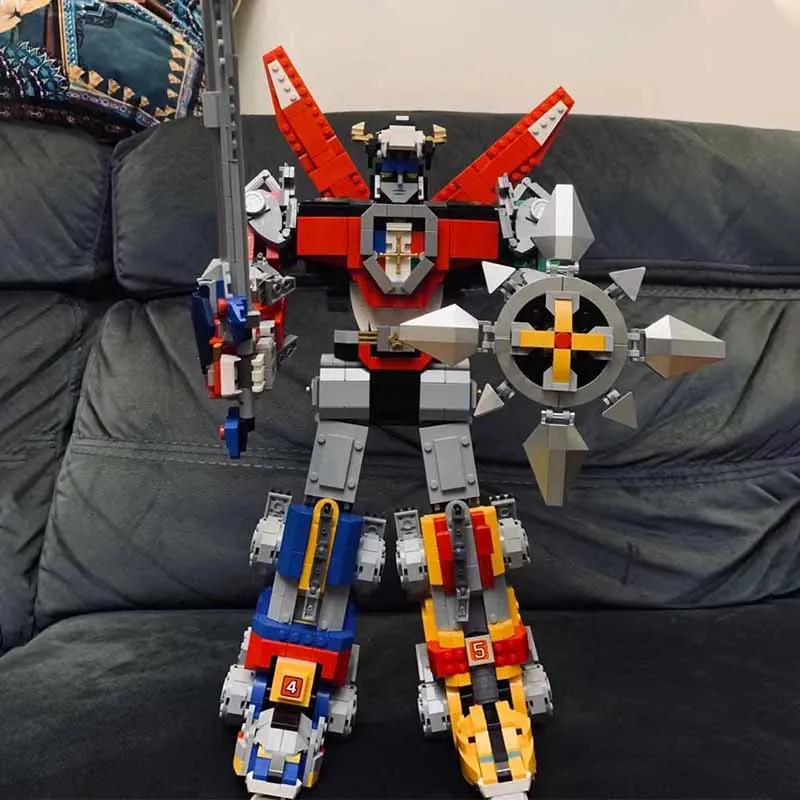 Building Bricks Blocks Voltron | Voltron Bricks 21311 | Figure Voltron ...