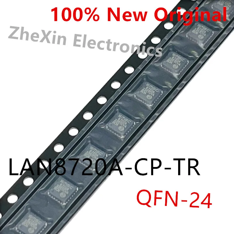 10PCS/Lot LAN8720A-CP-TR 8720A 、LAN8720AI-CP-TR 8720A-i New Ethernet ...