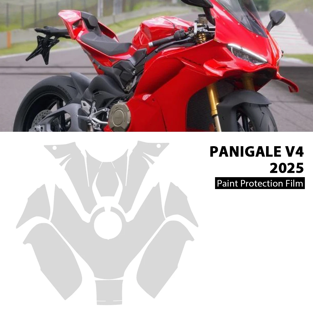 For Ducati PANIGALE V4 2025 PPF Motorcycle TPU Paint Protection Film ...