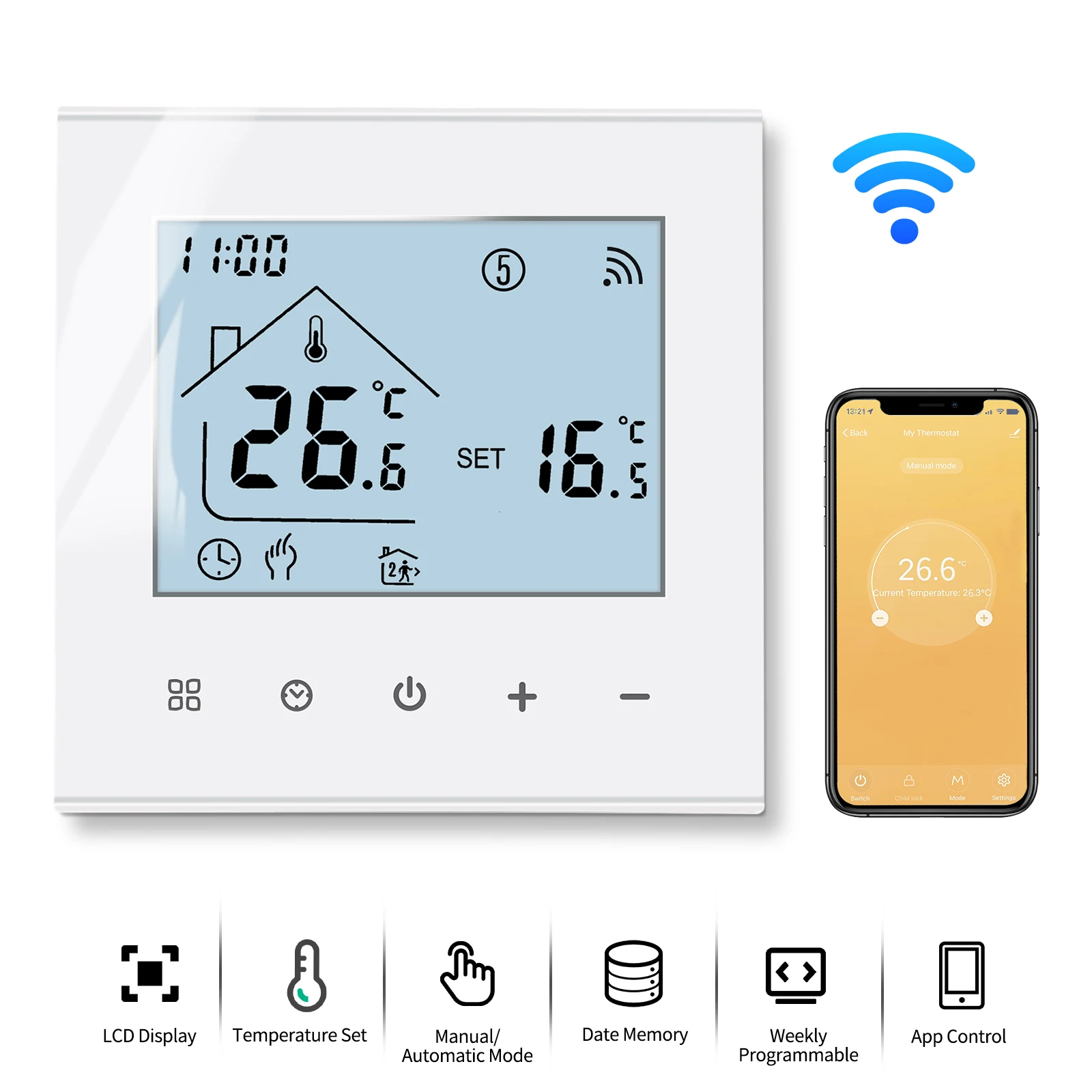 MINCO-HEAT-WIFI-Tuya-Smart-Thermostat-Warm-Floor-Electric-Heating-Gas-Boiler-Temperature ...