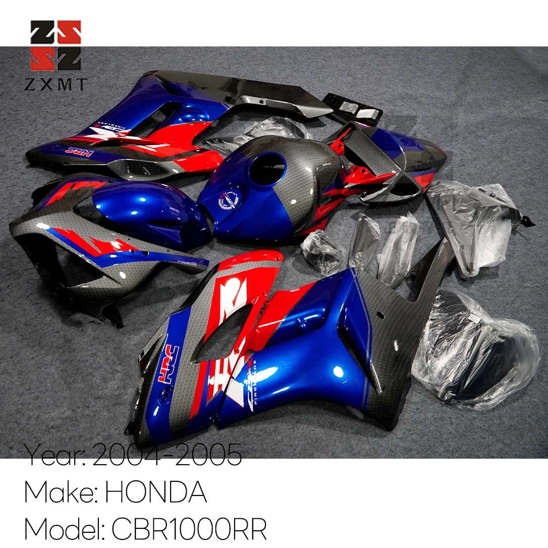 ZXMT Motorcycle ABS Plastic Bodywork Full Fairing Kit For 2004 2005 ...