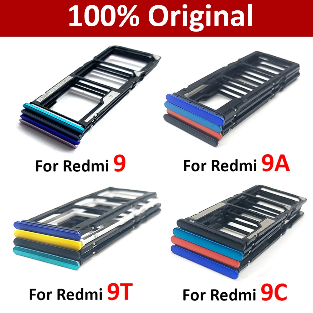 Original-New-For-Xiaomi-Redmi-9-9A-9C-9T-SIM-Card-Tray-Slot-Holder ...
