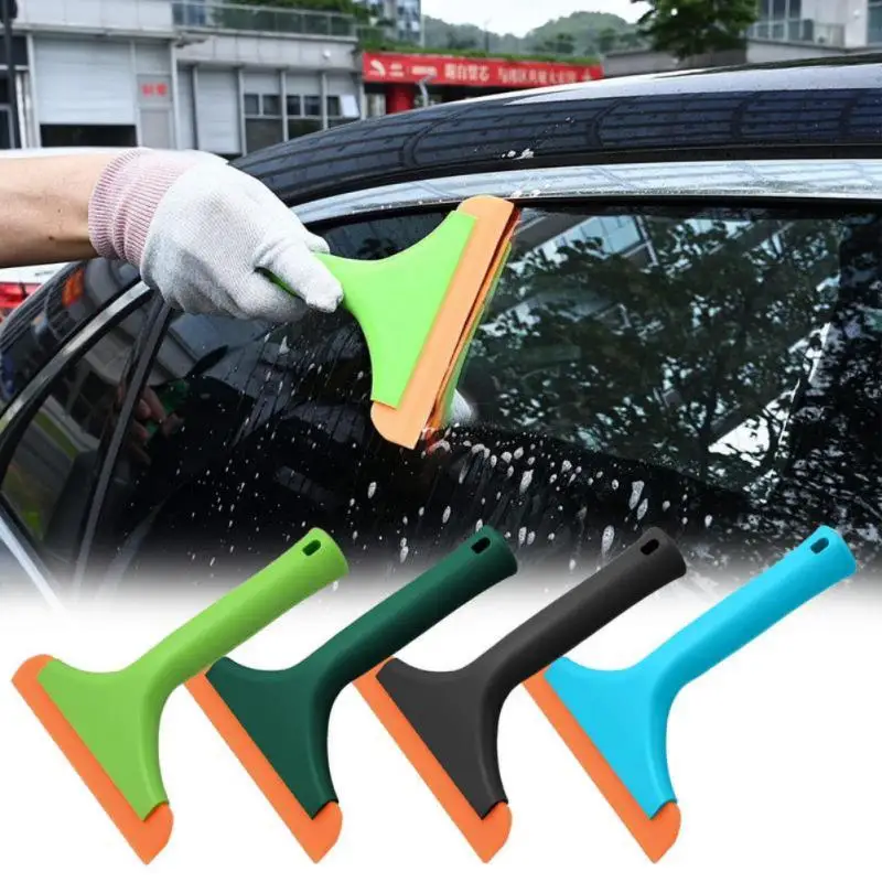 Super-Flexible-Silicone-Squeegee-Auto-Water-Blade-Water-Wiper-Shower ...