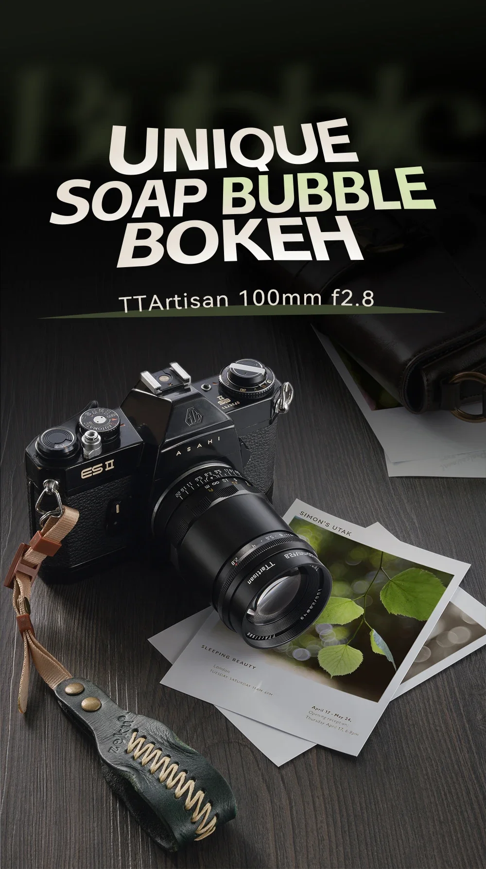 TTArtisan 100 мм F2.8 Soap Bubble BokehFull Frame Lens M42 крепление ...
