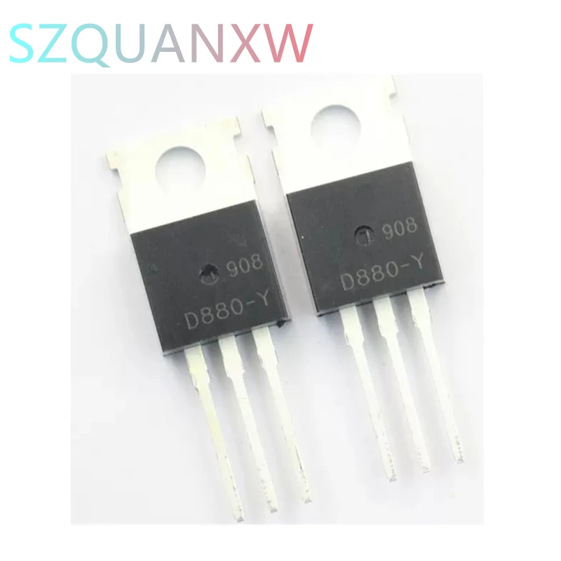 10pcs-KSD880-TO-220-D880-KSD880-Y-KSD880Y-NPN-transistor-3A-60V ...