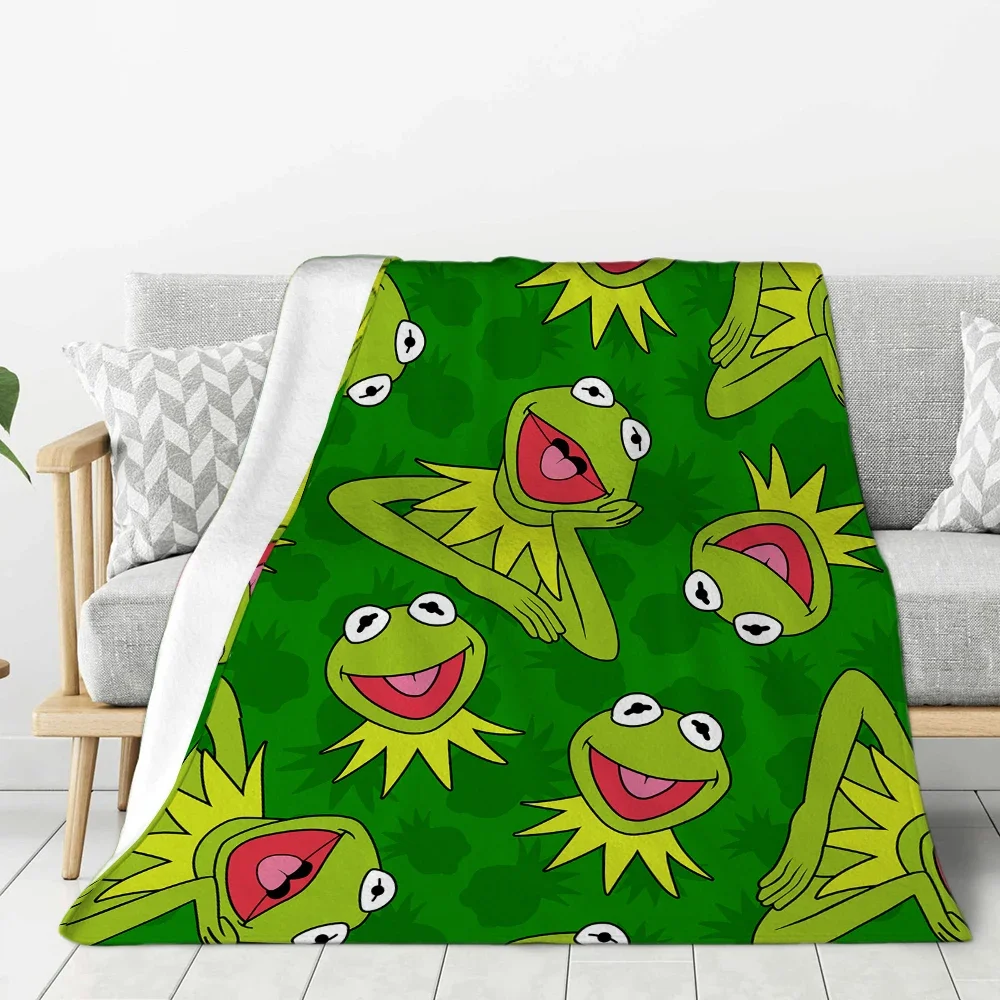 Blanket-Kermit-The-Frog-Printing-Anti-pilling-Flannel-Blanket-Funny ...