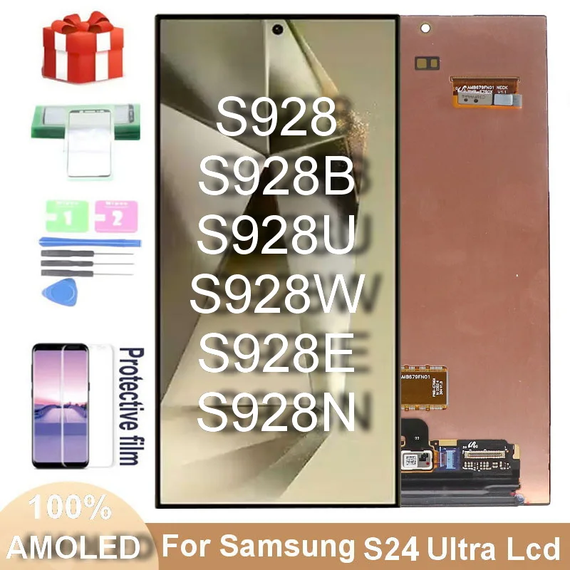 Para-Samsung-Galaxy-S24-Ultra-AMOLED-S928-S928B-S918U-S928W-LCD ...