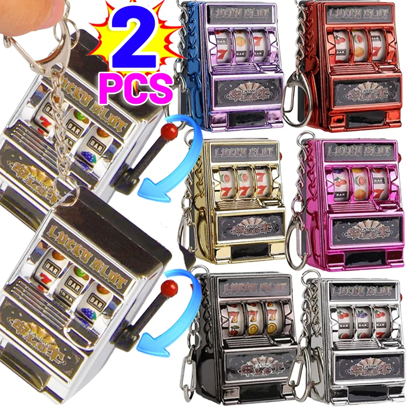 Mini-Fruit-Slot-Machine-Keychain-Slot-Casino-Model-Retro-Mini-Toy-Key ...