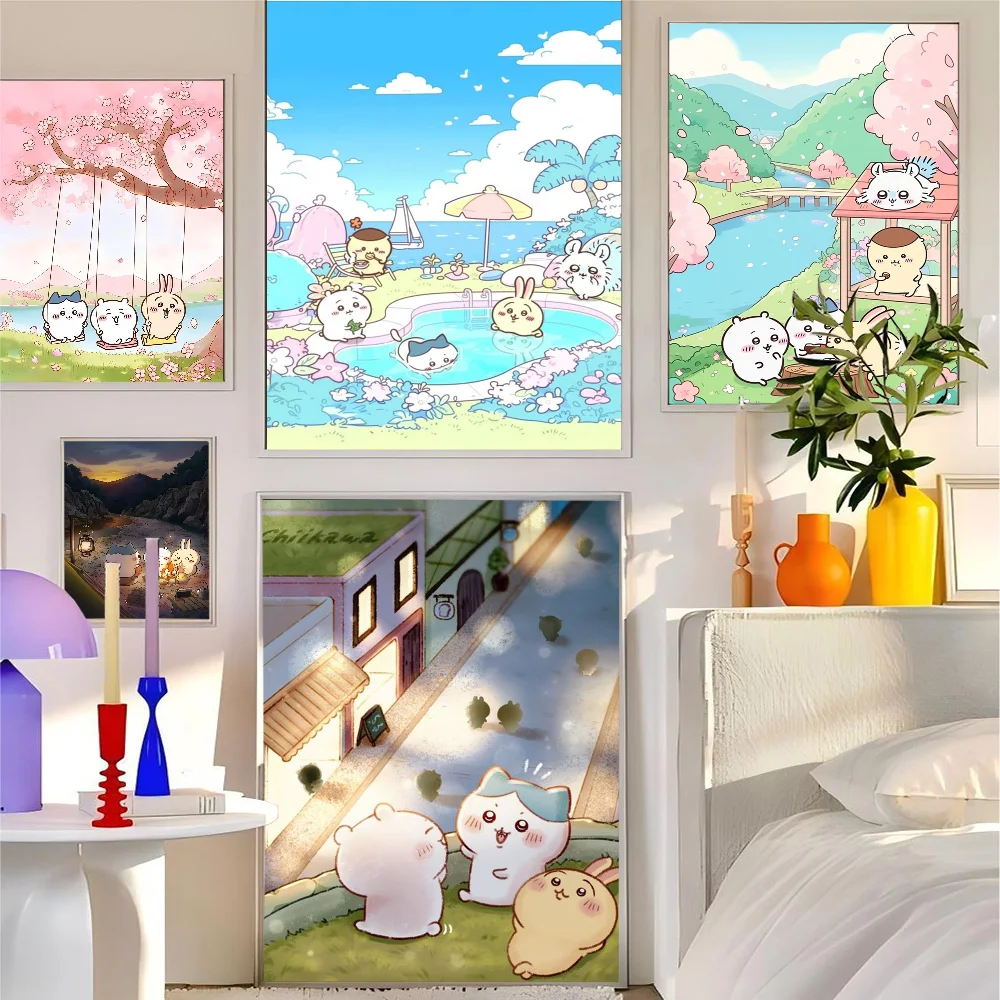 1pc-Chiikawa-Poster-HD-Posters-Home-Room-Bar-Cafe-Decor-Art-Wall ...
