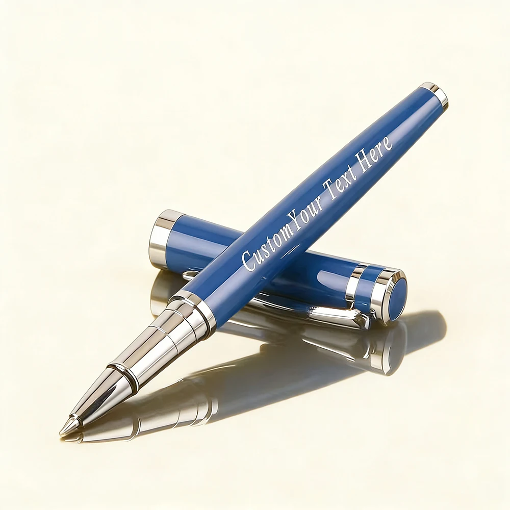 Custom Gel Ballpoint Pen Name Luxury Metal Business Writing Office ...