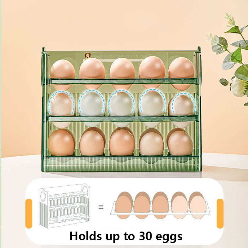 1pc-Egg-Storage-Box-for-Refrigerator-Can-Be-Reversible-Three-Layers-of ...