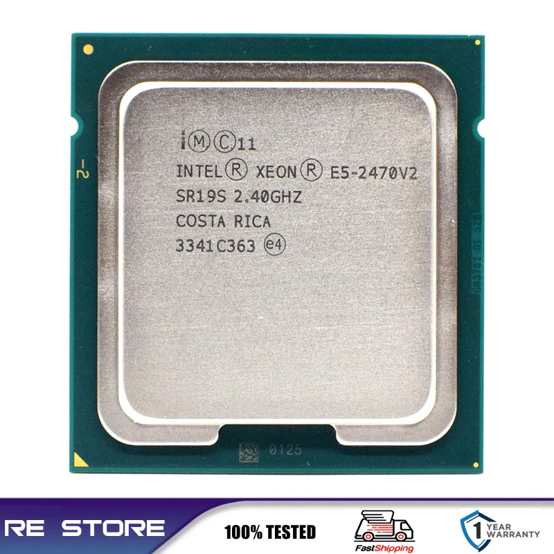 Intel Xeon E5 2470v2 E5 2470 V2 2.4ghz Ten-core Twenty-thread Cpu ...