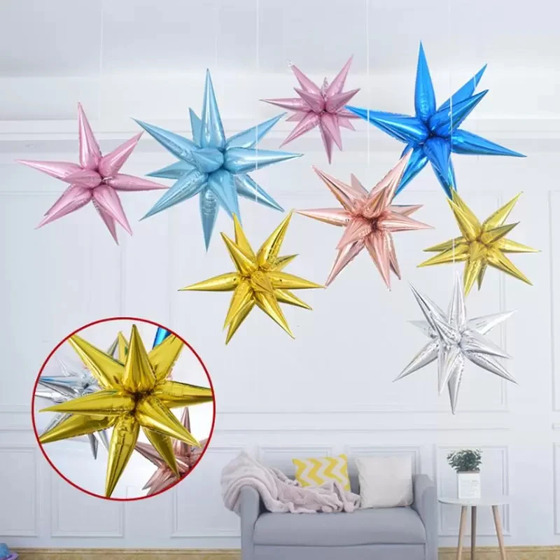 12Pcs-3D-Explosion-Star-Balloons-Wedding-Birthday-Party-Photo-Scene ...