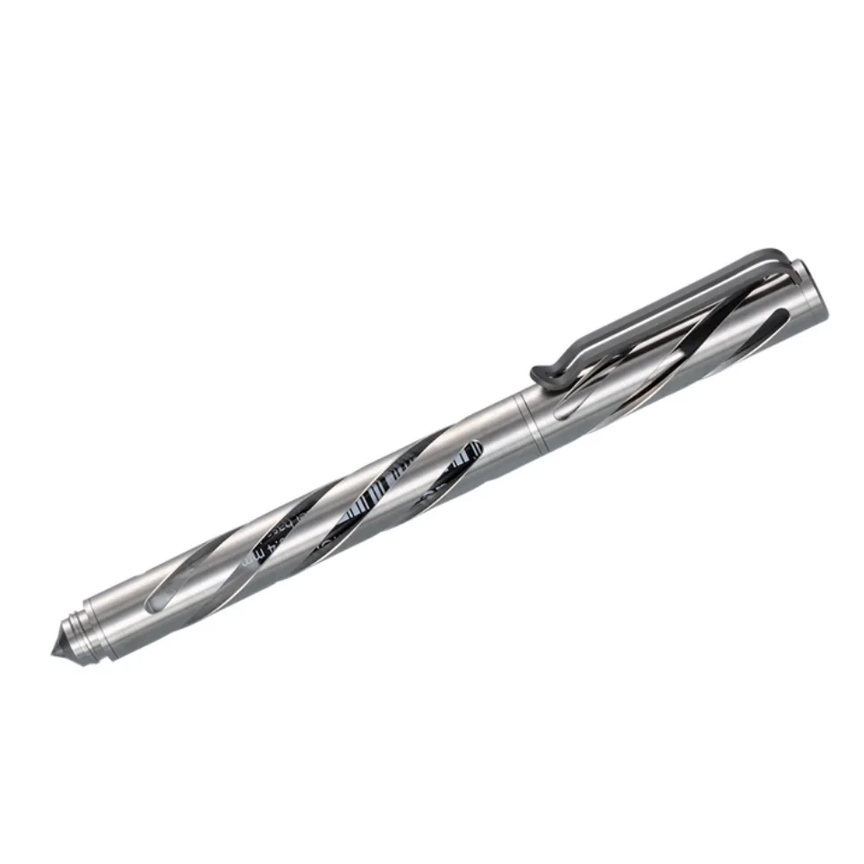NITECORE NTP10 Titanium Tactical Pen with Tungsten Tapered Strikeing ...