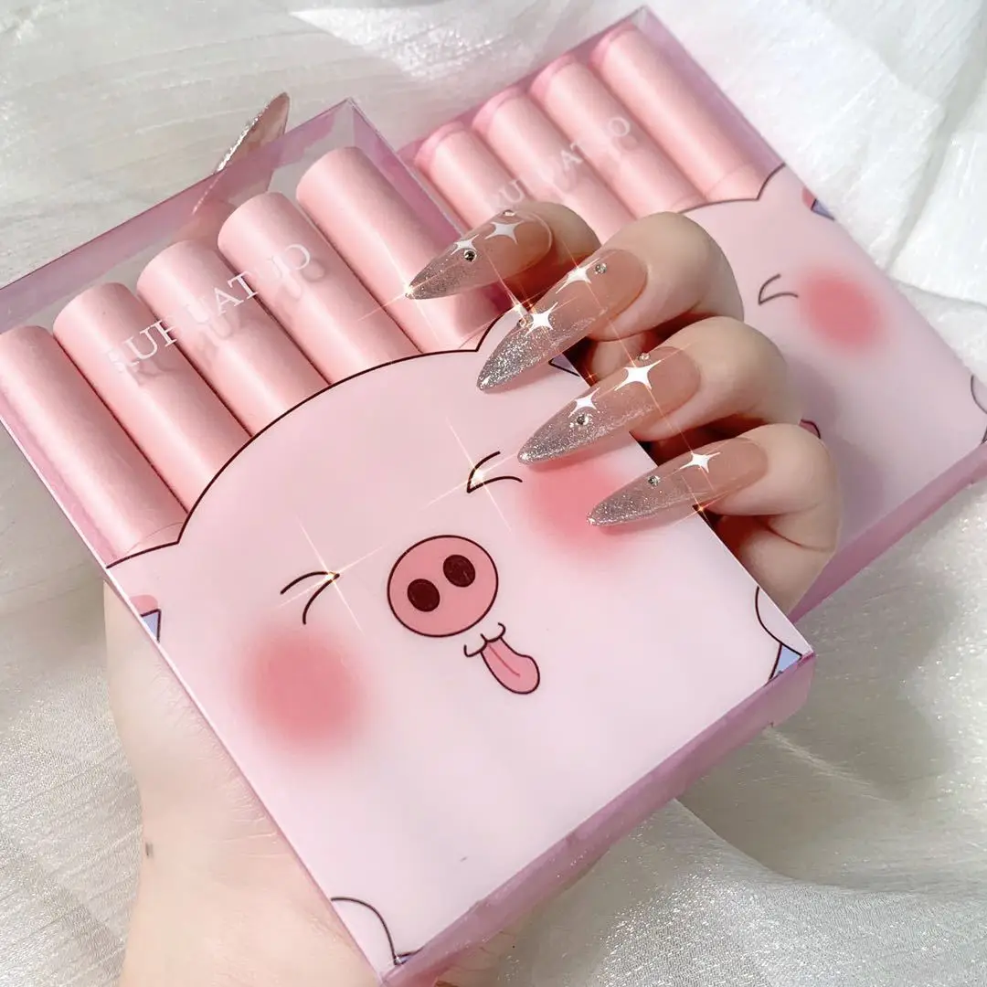 Ensemble-de-rouges-l-vres-Velvet-256-Jules-Gloss-maquillage-cor-en-r ...