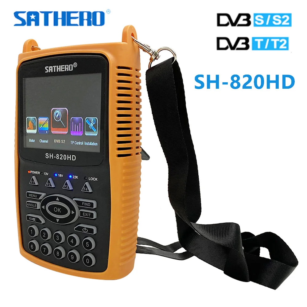 Sathero-Localizador-de-se-al-Digital-SH-820HD-DVB-S2-medidor-compatible ...