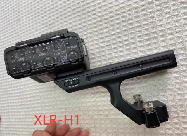 95new XLR-H1 microphone adapter handle. Suitable for Sony FX3 and FX30 ...