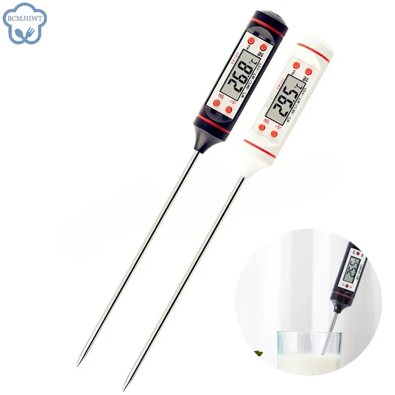 Portable-Stainless-Steel-Probe-Cooking-Thermometer-Baking-Measurement ...