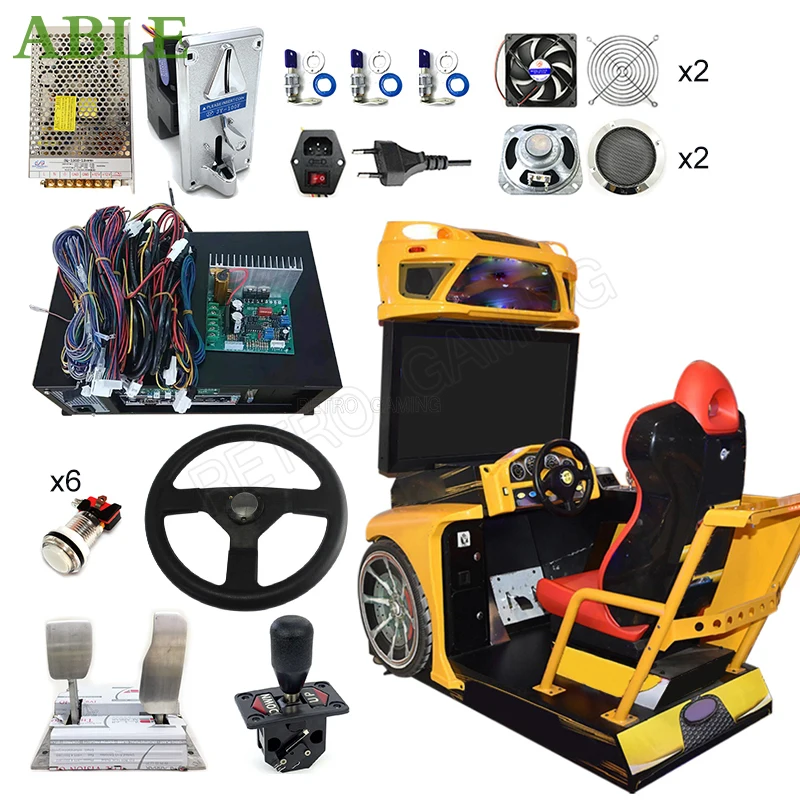 Need-For-Speed-Arcade-Game-Machine-DIY-Full-Kit-Coin-Operated-Video ...