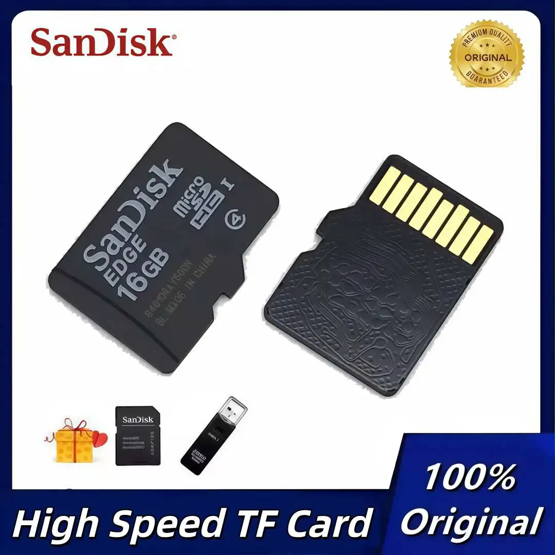 Original Sandisk 16G TF Memory Card Mobile Phone Memory Card For Player ...