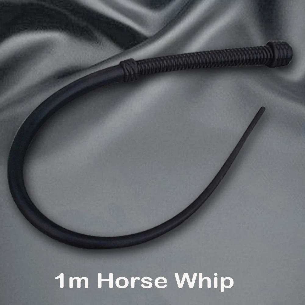 60cm-1m-1-8m-Rubber-Horse-Whip-Stage-Performance-Outdoor-Sports ...
