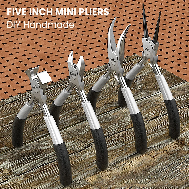 AIRAJ-8-Pcs-Mini-Pointed-Toothless-Flat-Mouth-Extended-Needle-Mouth ...