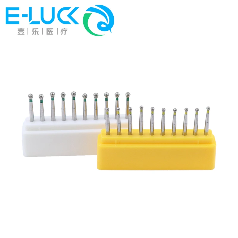 1-Box-10PCS-Dental-Diamond-Burs-High-Speed-Drill-BR-SERIES-for-Teeth ...