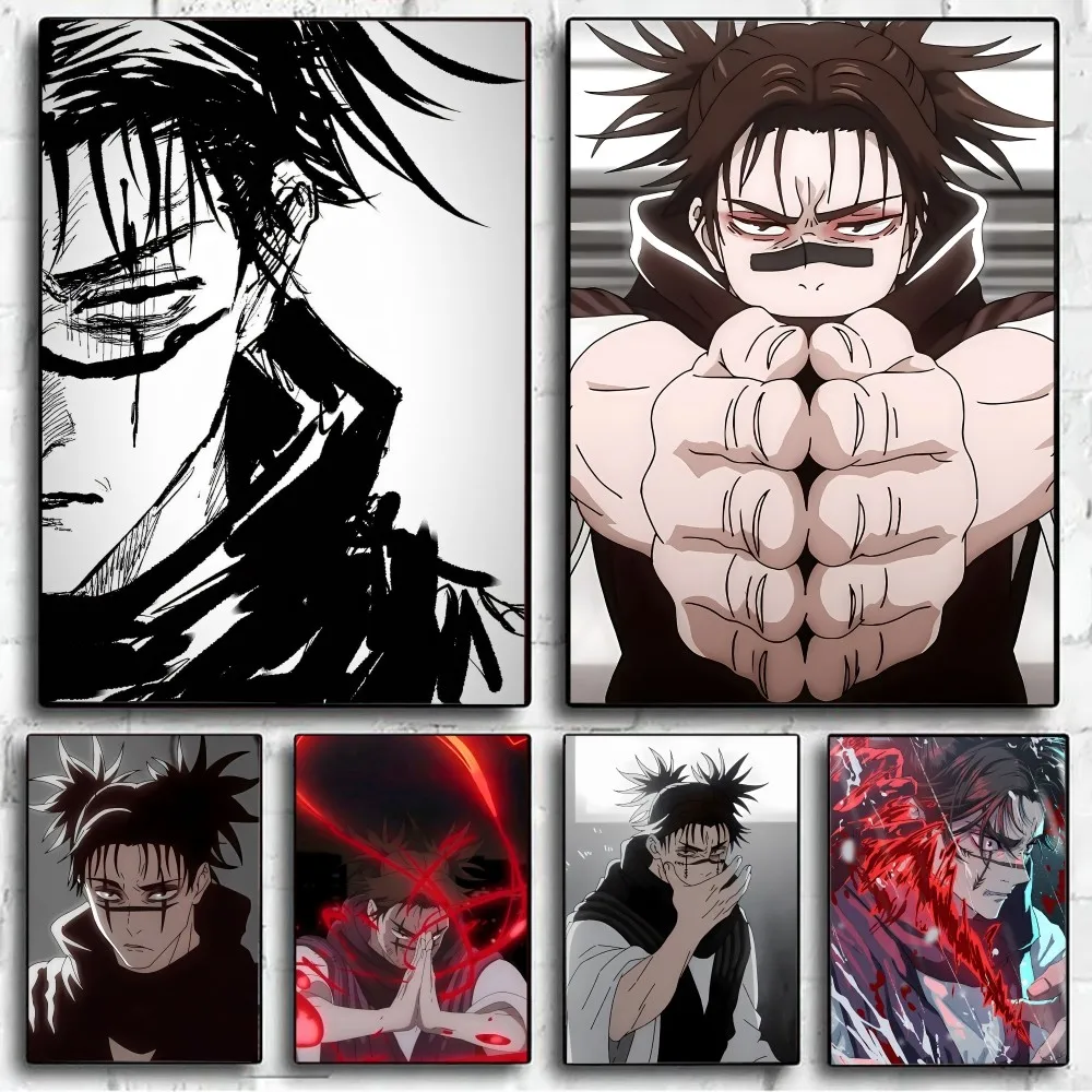 Choso-Jujutsu-Kaisen-Anime-Poster-No-Framed-Poster-Kraft-Club-Bar-Paper ...
