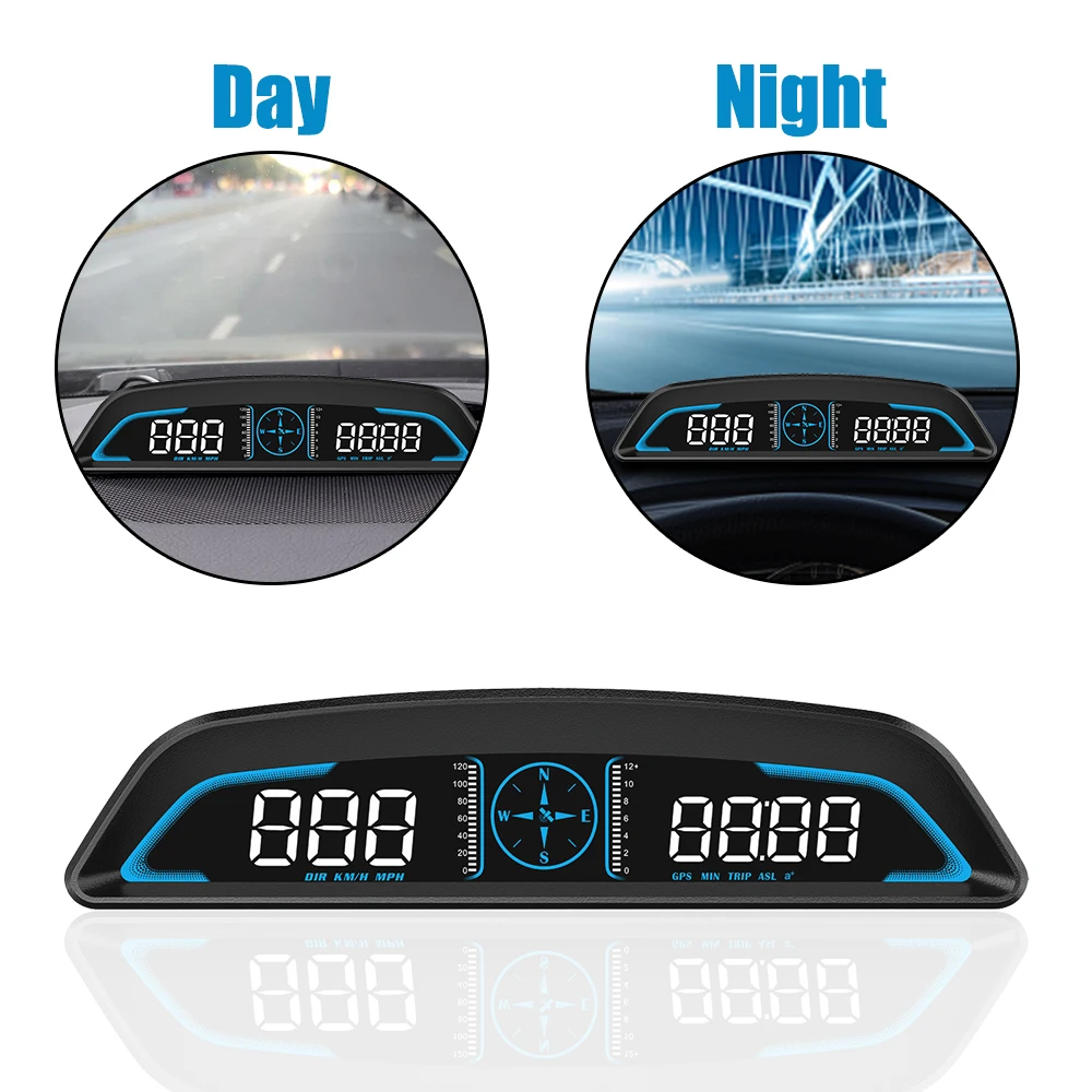 Car-Speedometer-Smart-Digital-Alarm-Reminder-Meter-G3-GPS-HUD-Heads-Up ...